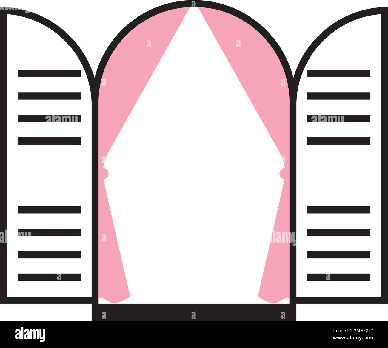 window logo vector illustration design template Stock Vector Image ...