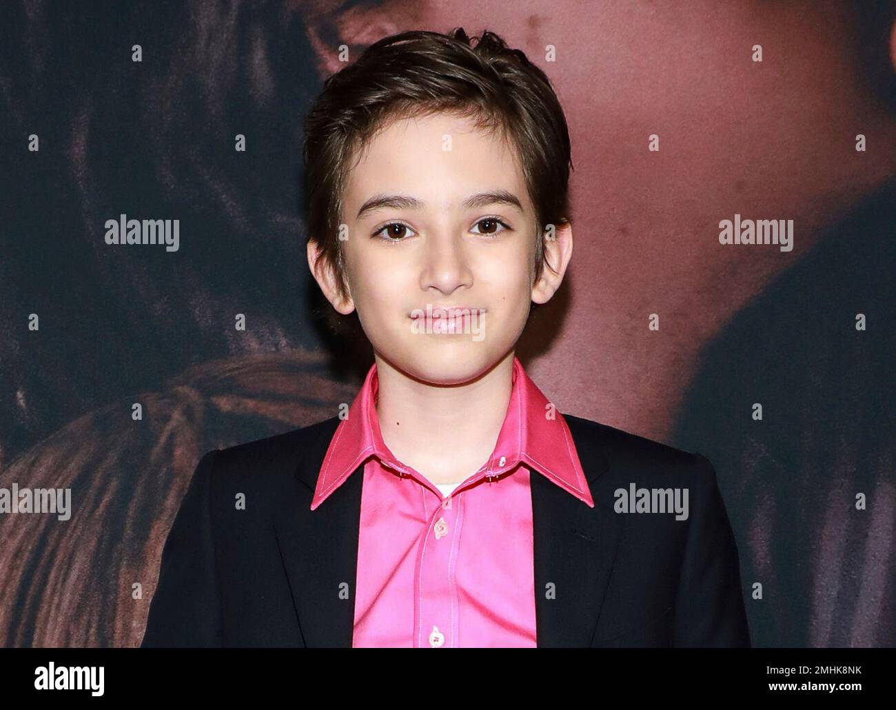 Azhy Robertson attends the premiere of "Marriage Story" at the Paris ...