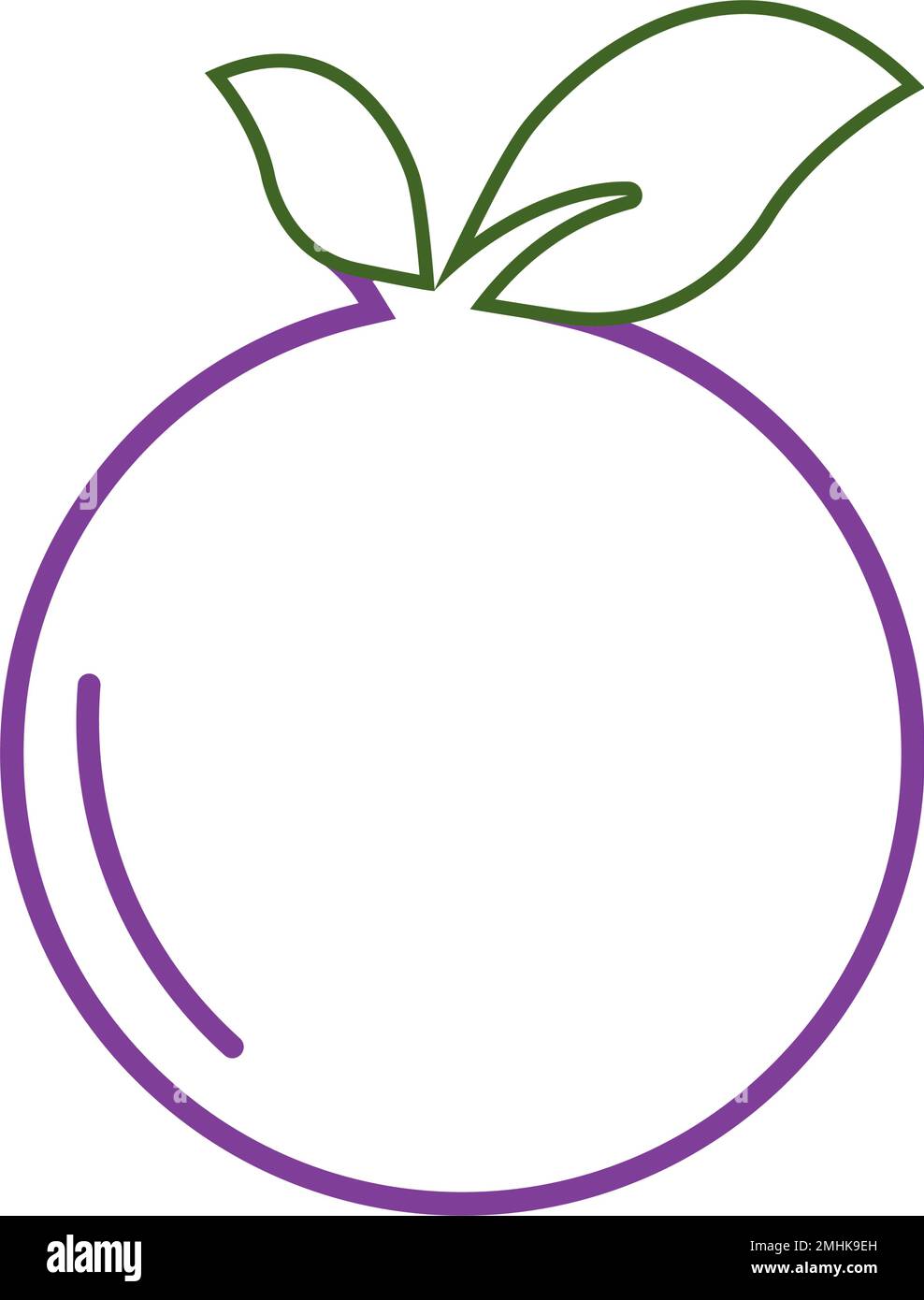 Blueberry logo vector illustration design template Stock Vector Image ...