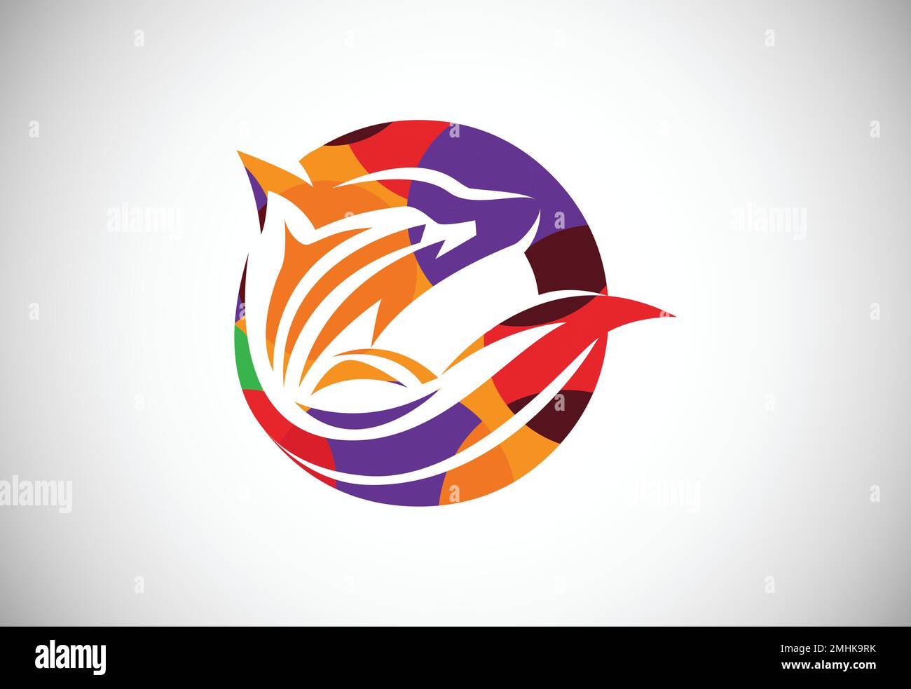 Low poly fox logo , fox logo design vector illustration Stock Vector Image & Art - Alamy