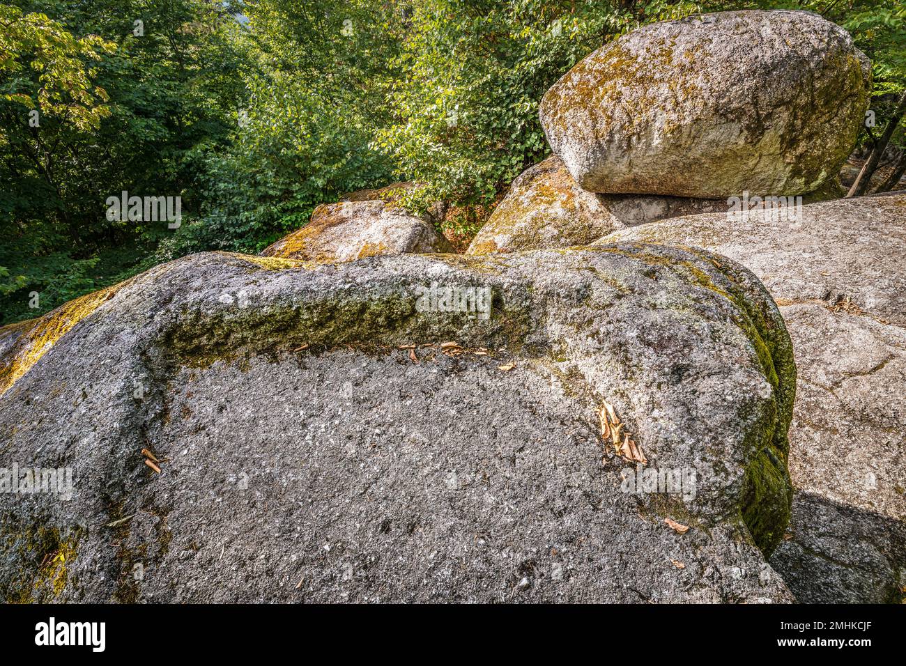 Stone stairs and human processing of stone rocks from the prehistoric ...
