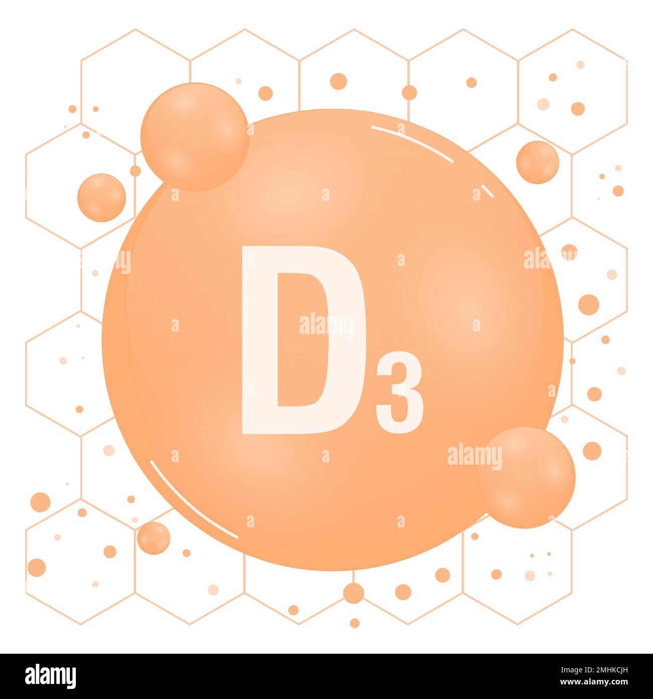 Vitamin D shining pill capcule icon. Vitamin complex with chemical ...