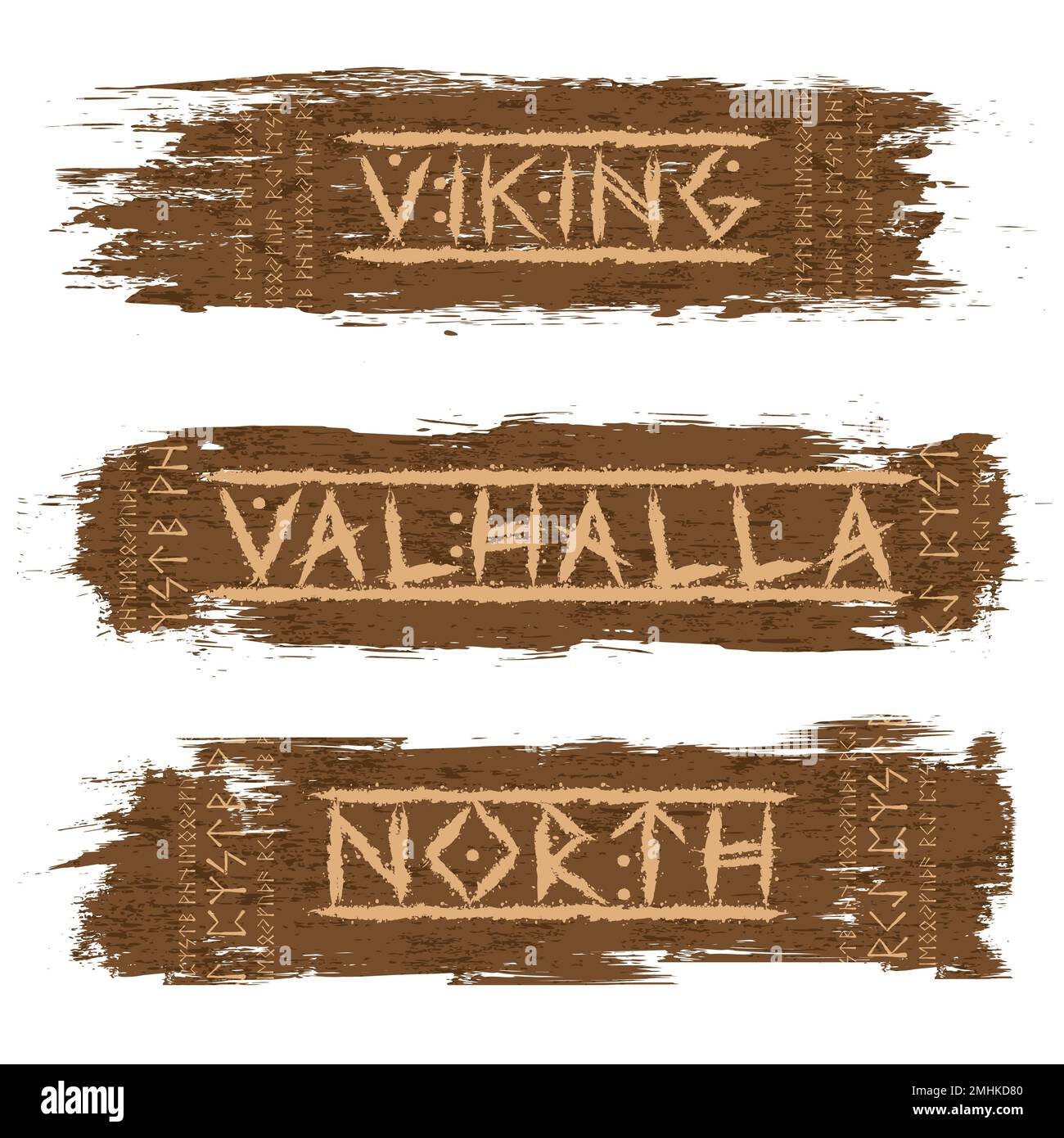 Ancient nordic text hi-res stock photography and images - Alamy