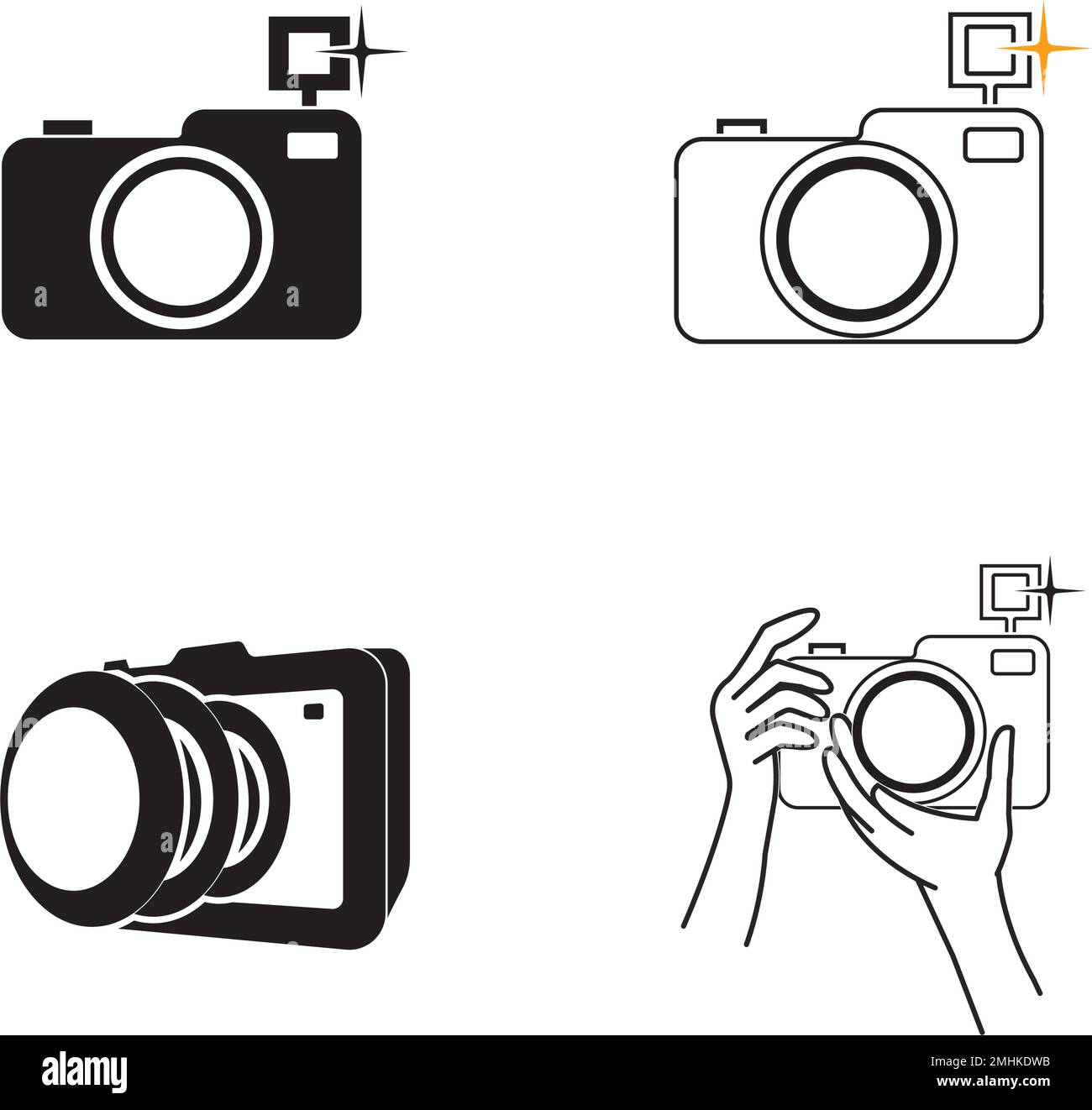 Photo shoot vector vectors Cut Out Stock Images & Pictures - Alamy