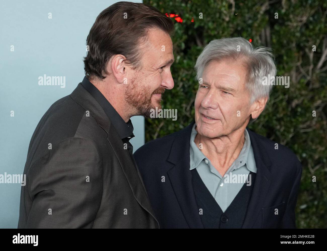 Los Angeles, USA. 26th Jan, 2023. (L-R) Jason Segal and Harrison Ford ...