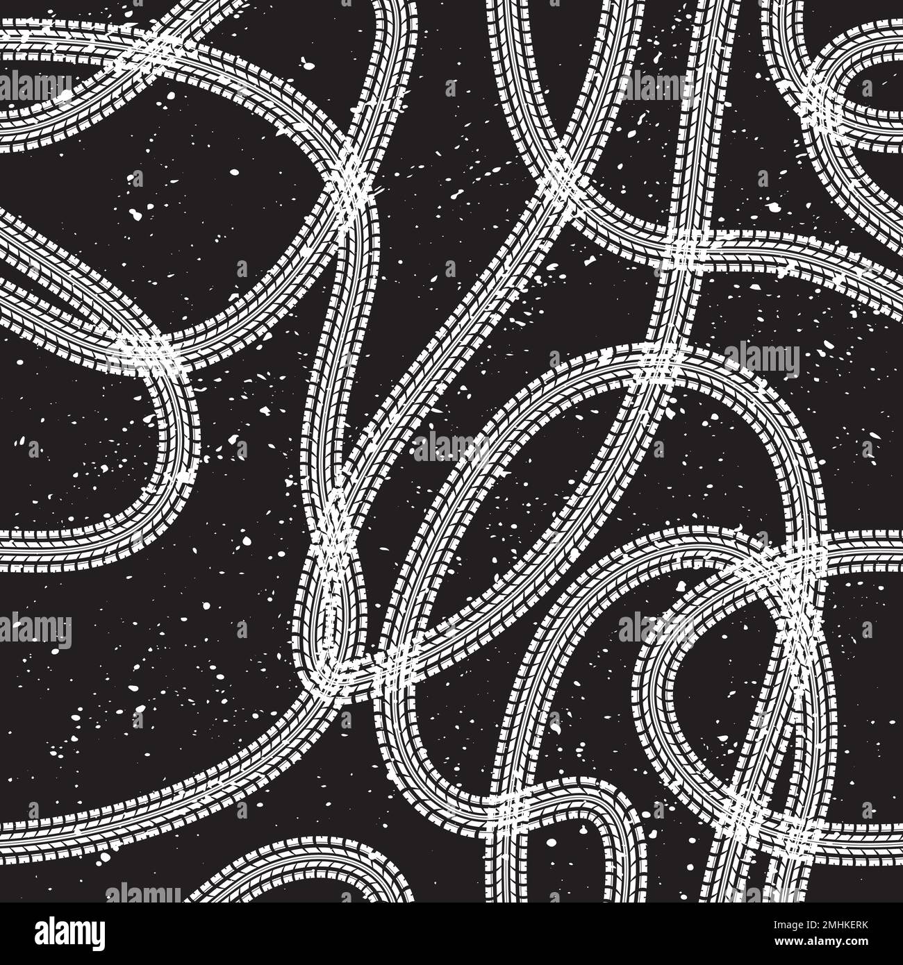 Tire track seamless black wallpaper Stock Vector Image & Art - Alamy