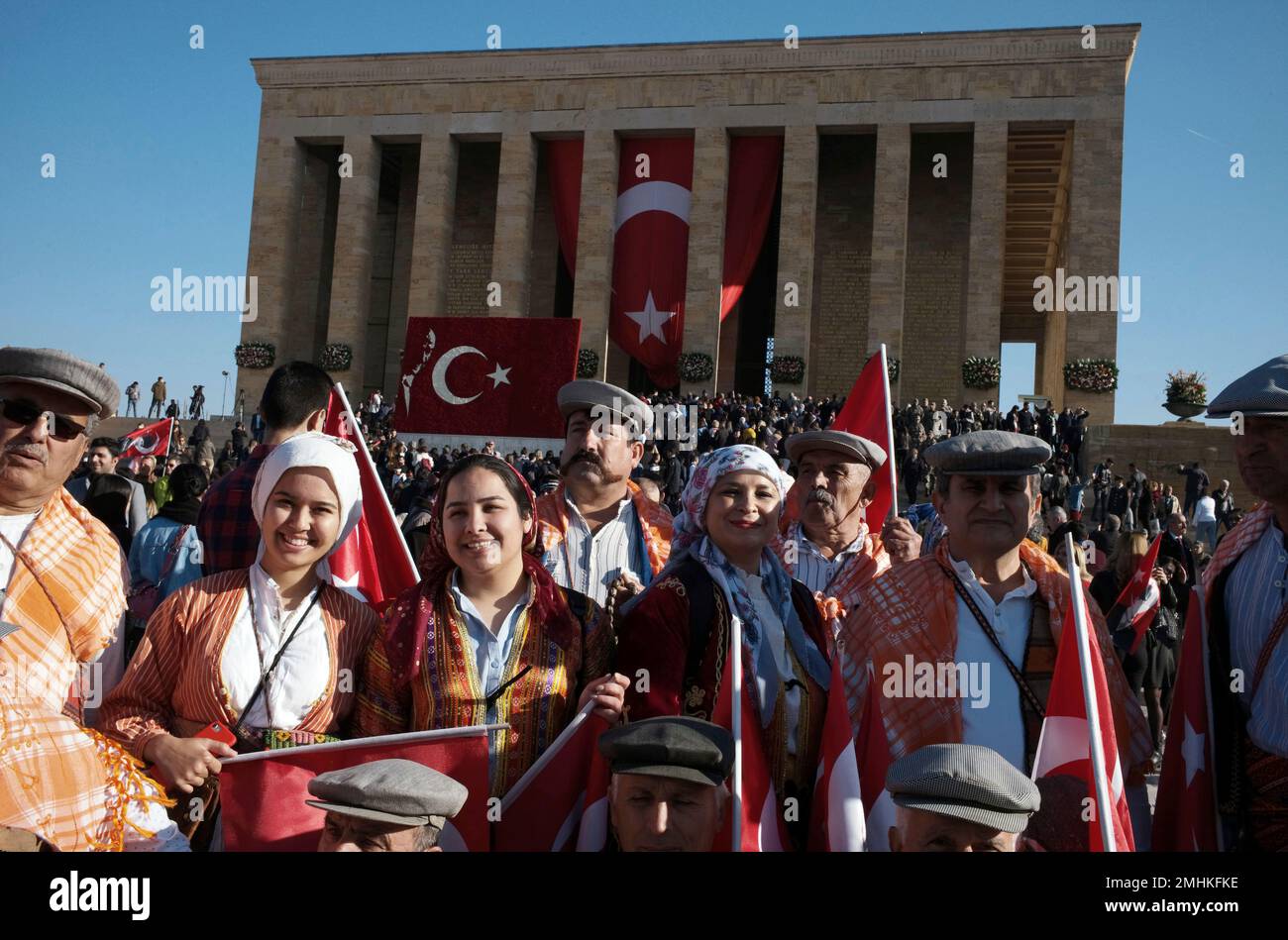 The members of Turkish "yoruk" tribes, Anatolian nomads who travel ...