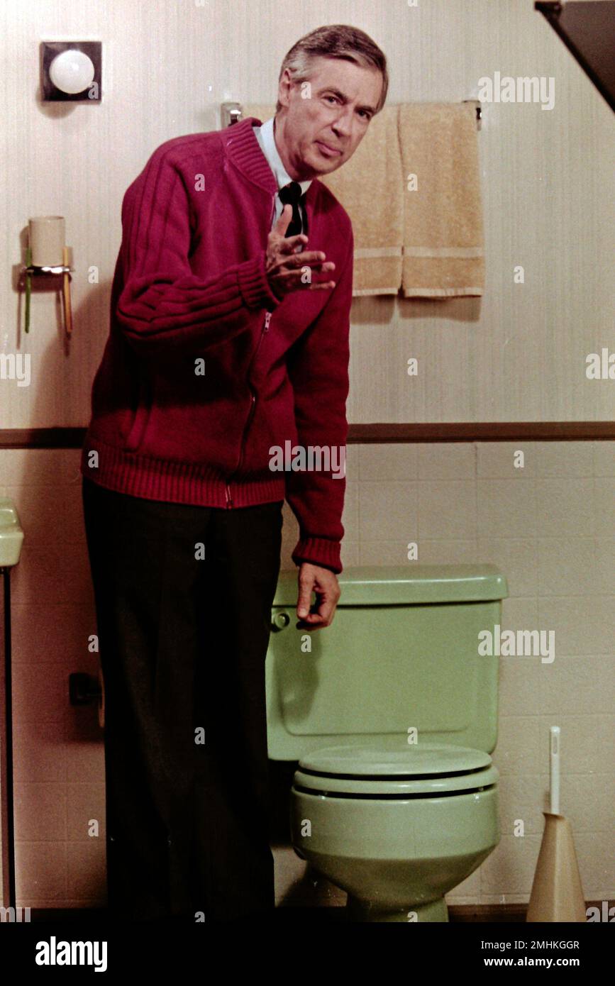 This June 28, 1989 file photo shows Fred Rogers talking about using the ...