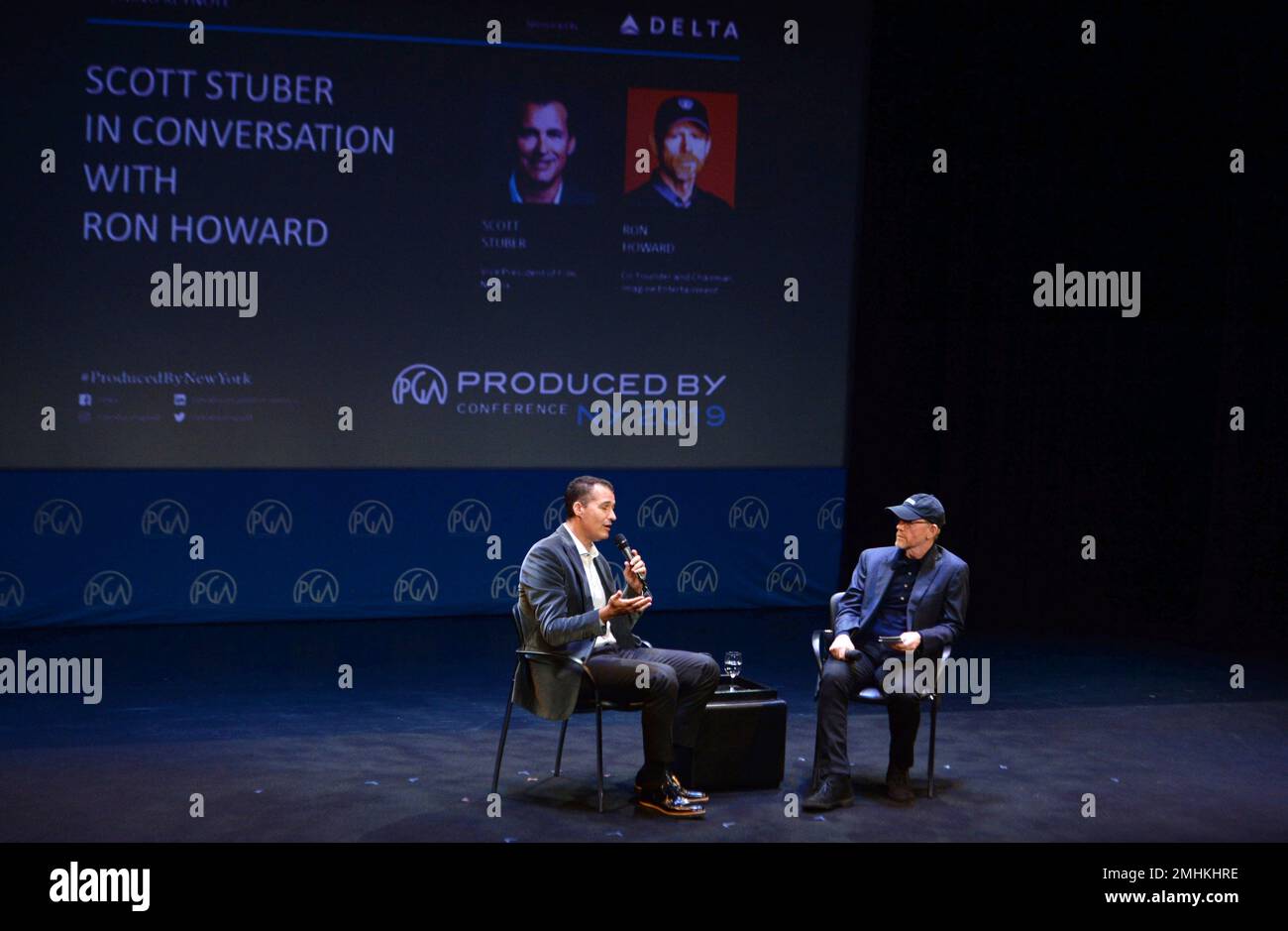 Scott Stuber, Ron Howard are seen at the Produced By: New York ...