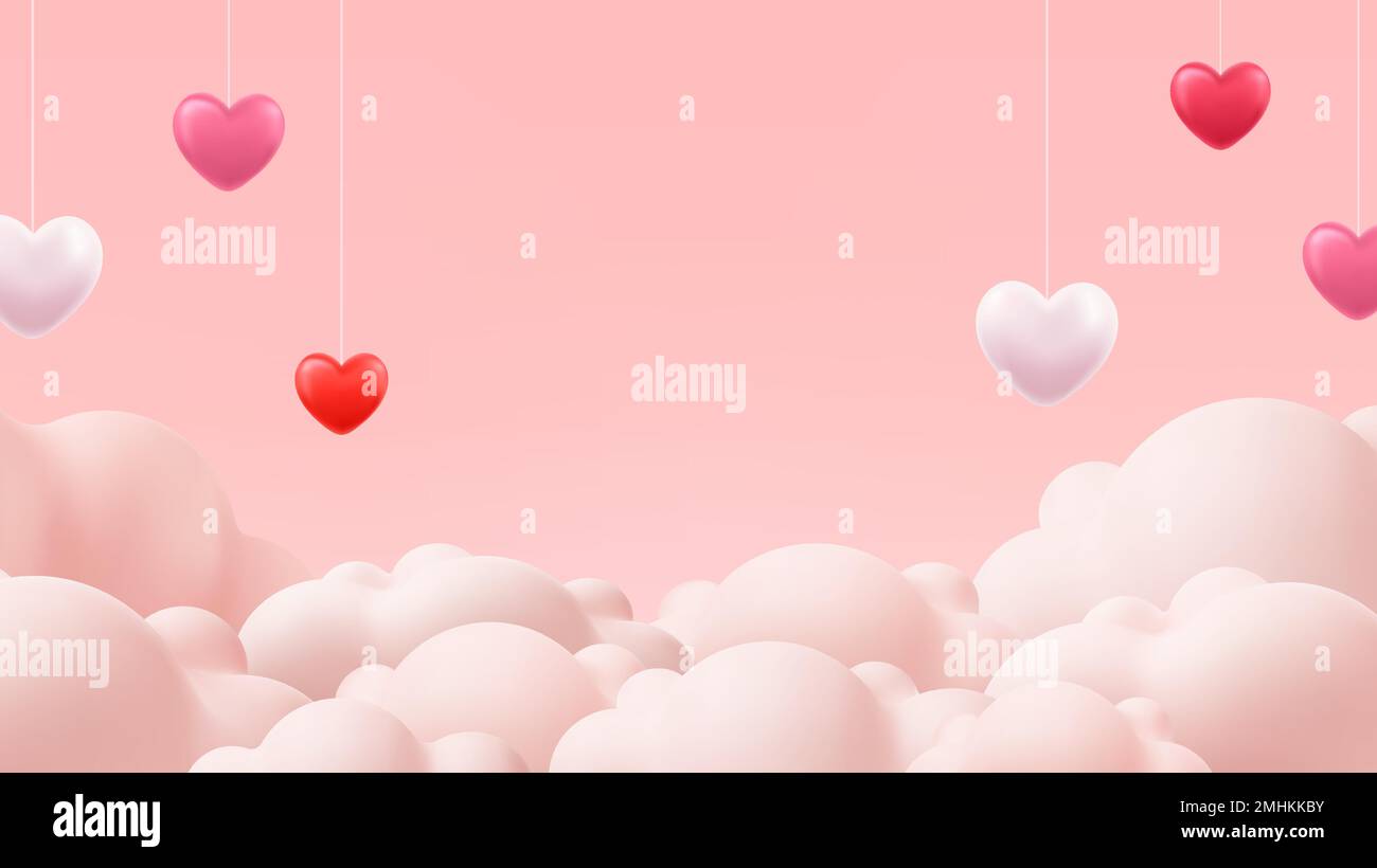 Happy Valentine s day poster or voucher Stock Vector Image & Art - Alamy