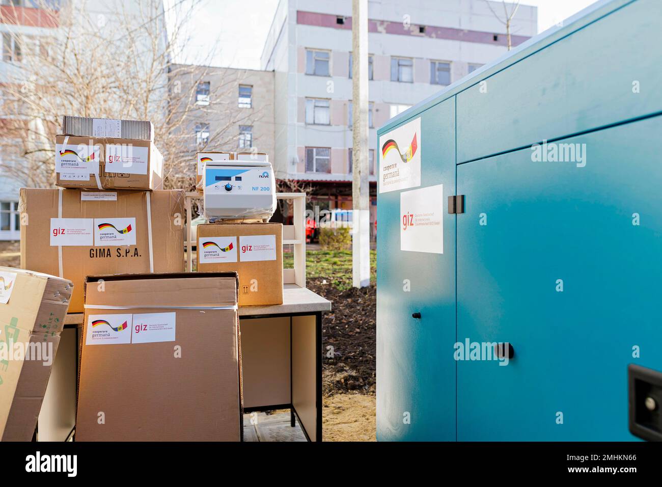 Goods of German development cooperation in Moldova, Stefan Voda ...