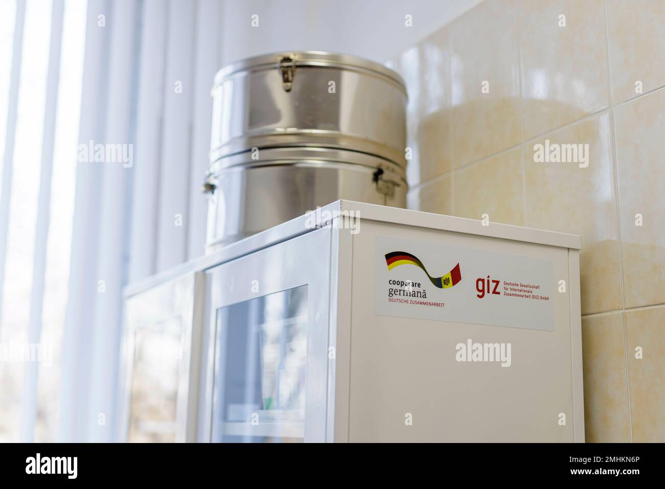 Goods of German development cooperation in Moldova, Stefan Voda ...