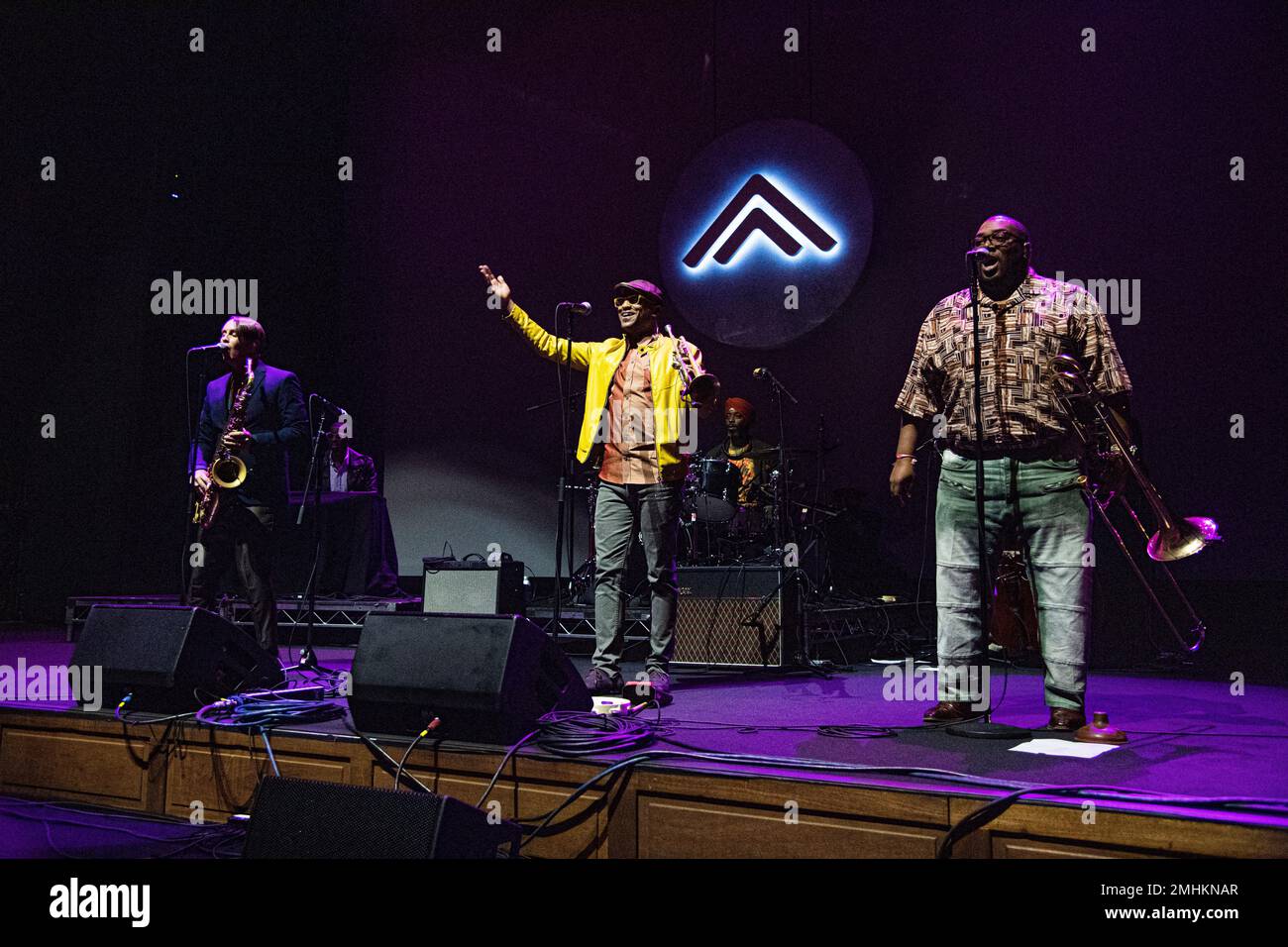 Clint Maedgen, from left, Branden Lewis and Ronnell Johnson of ...