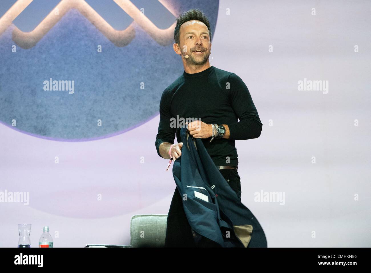 Brad Gerstner seen on day one of Summit LA19 in Downtown Los Angeles on ...