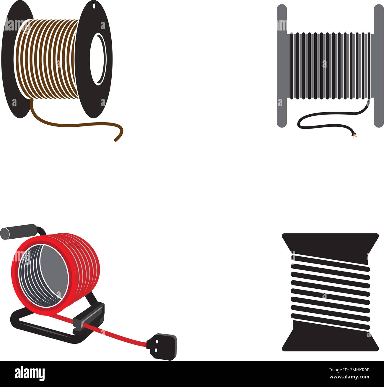 cable reel icon, vector illustration symbol design Stock Vector Image ...