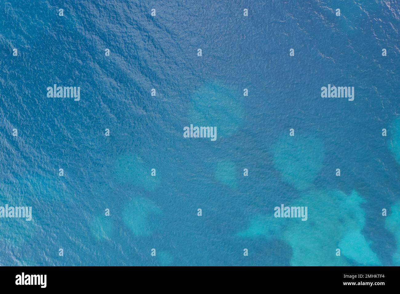 Underwater structure of sea shooted by drone by Bunec Beach area in ...