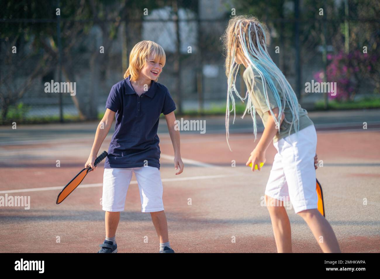 Pickleball for kids hi-res stock photography and images - Alamy