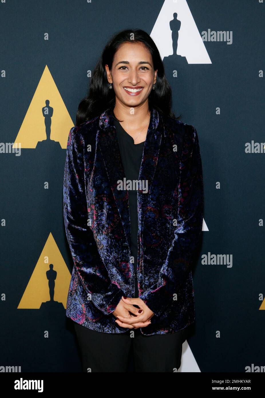 Director Geeta Malik poses at the Academy Nicholl Fellowships in ...
