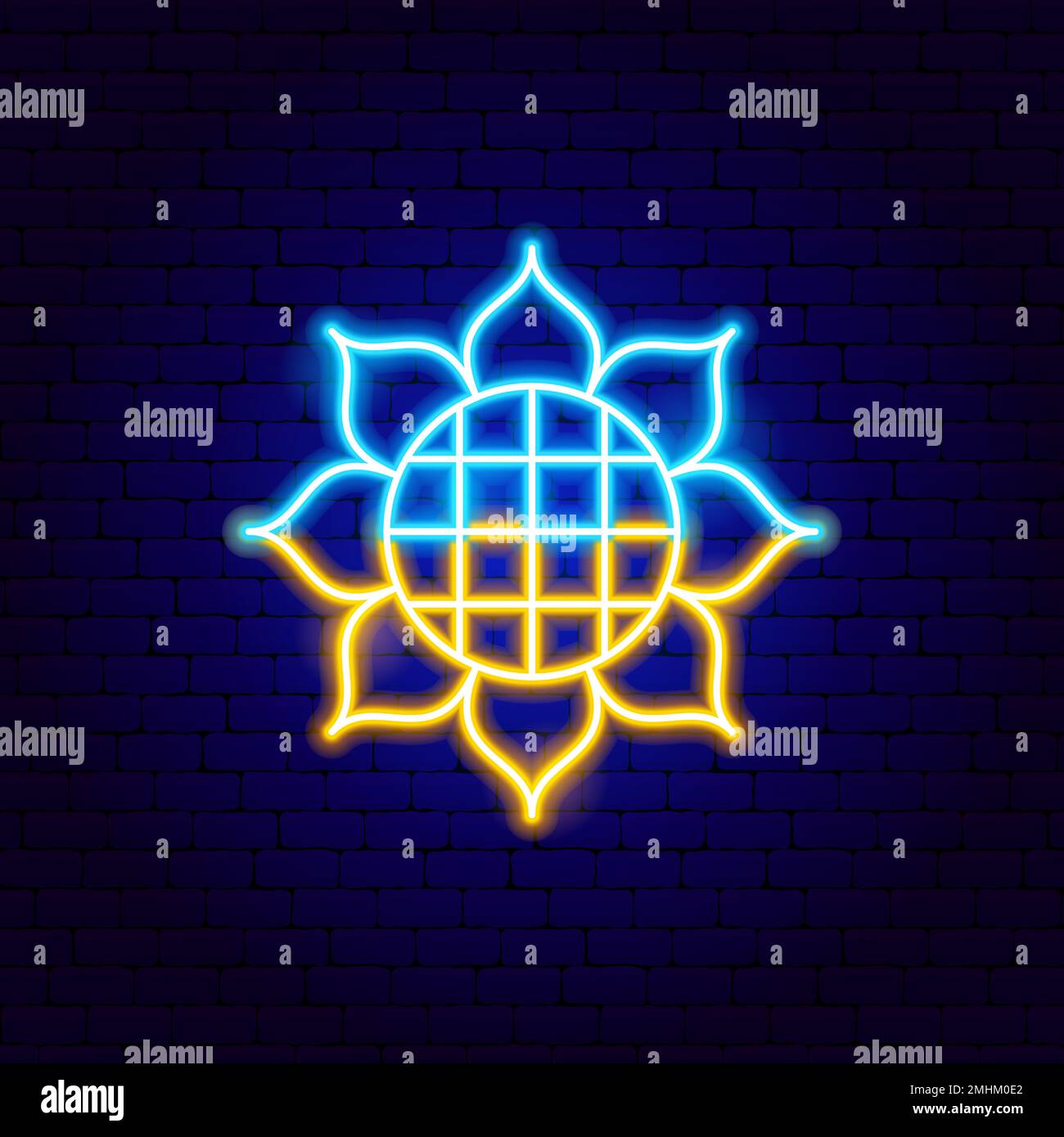 Flag glowing neon sign Stock Vector Images - Alamy