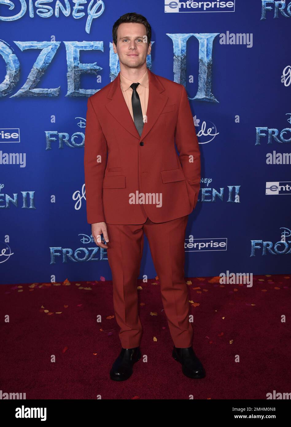 Jonathan Groff arrives at the world premiere of "Frozen 2" at the Dolby ...