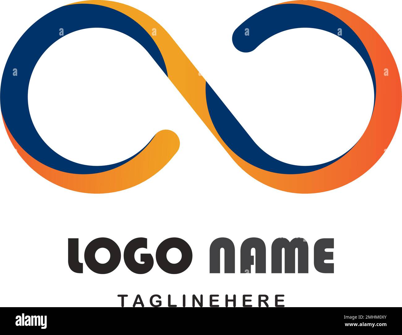 Infinity logo vector . abstract design symbols for companies and ...