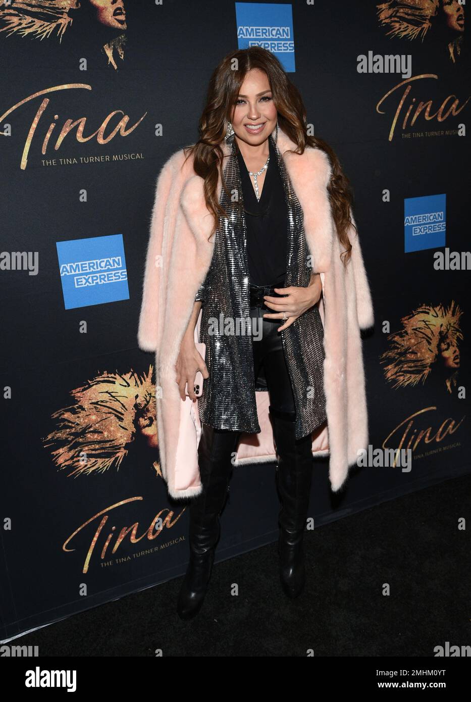 Thalia attends "Tina - The Tina Turner Musical" Broadway opening night ...