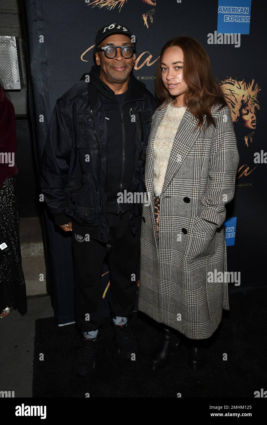 Director Spike Lee, left, and daughter Satchel Lee attend "Tina - The ...