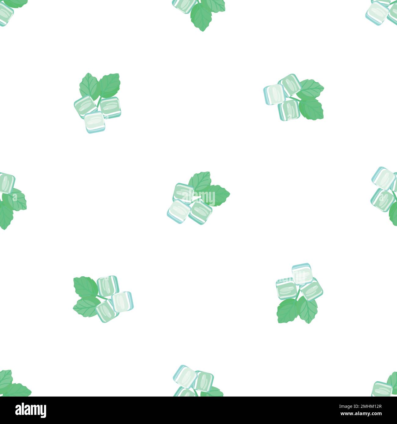 Mint gum pads pattern seamless vector Stock Vector Image & Art - Alamy