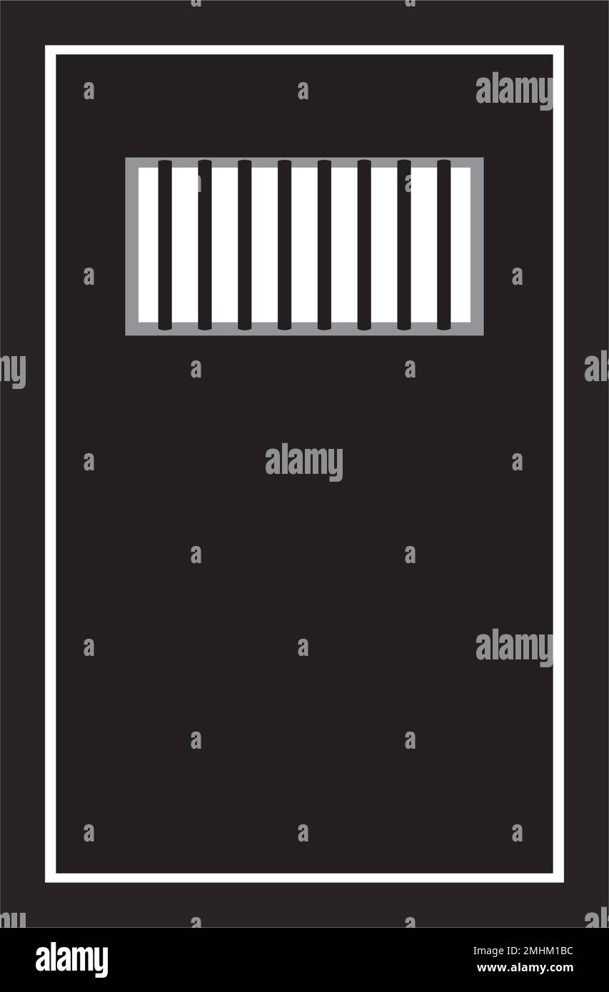 Prison bars jail icon illustration hi-res stock photography and images ...