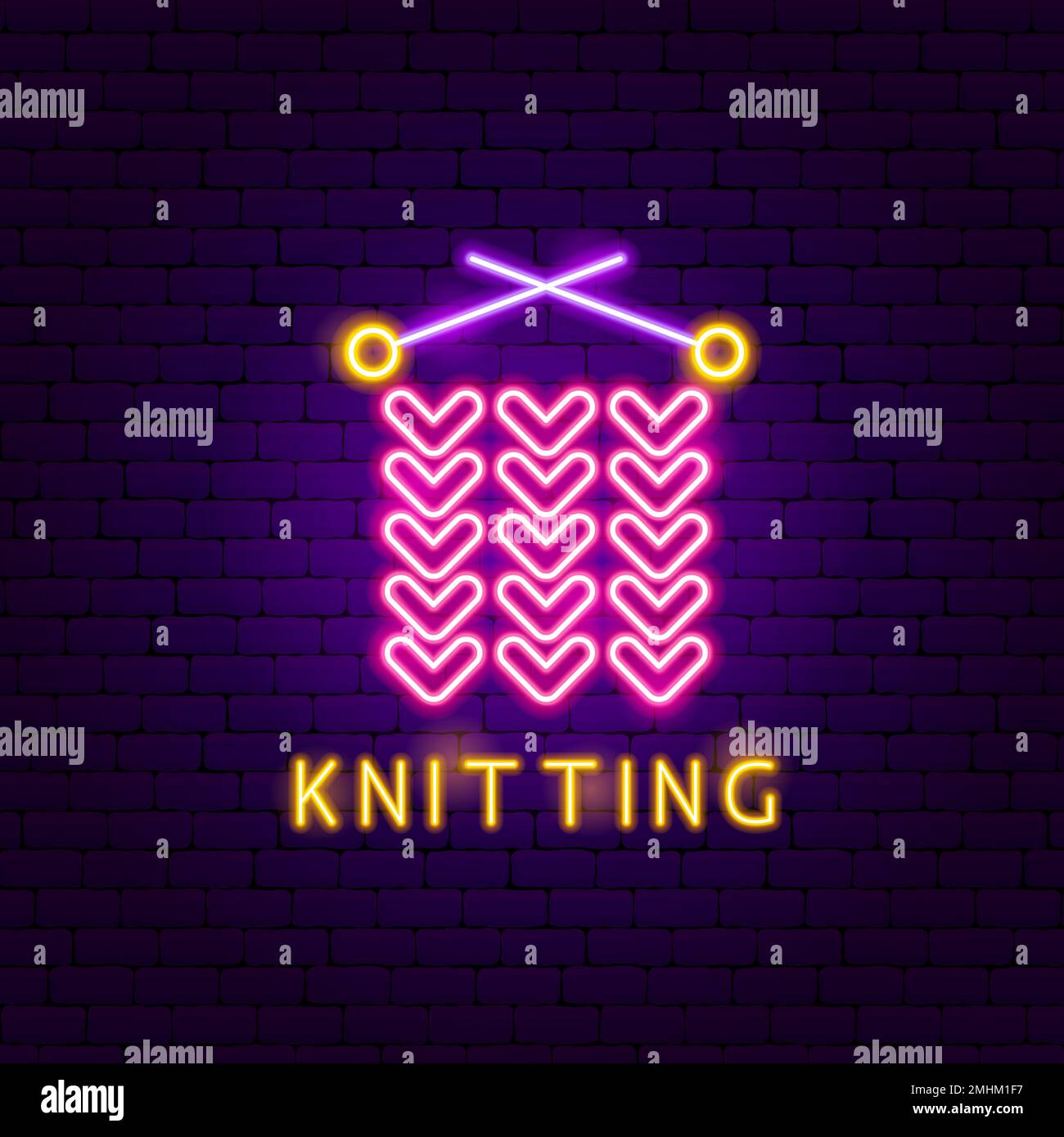 Warm knit scarf Stock Vector Images - Alamy