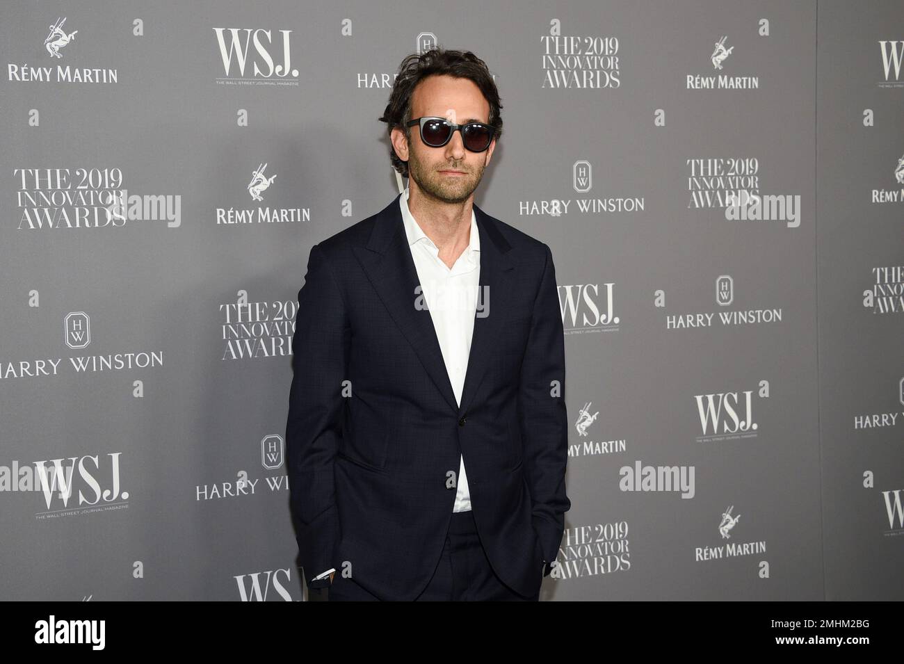 Artist Alex Israel attends the WSJ. Magazine 2019 Innovator Awards at ...