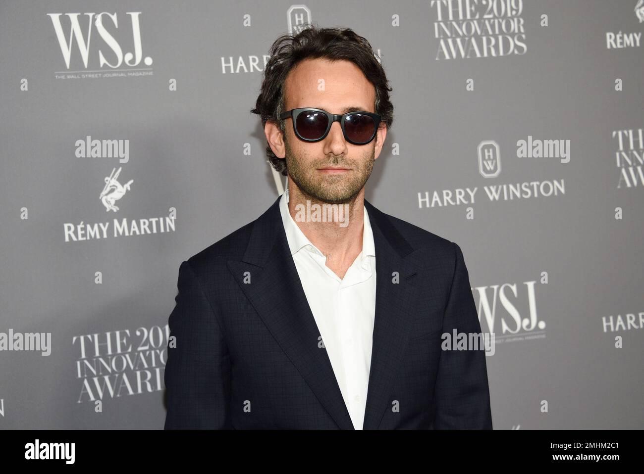Artist Alex Israel attends the WSJ. Magazine 2019 Innovator Awards at ...