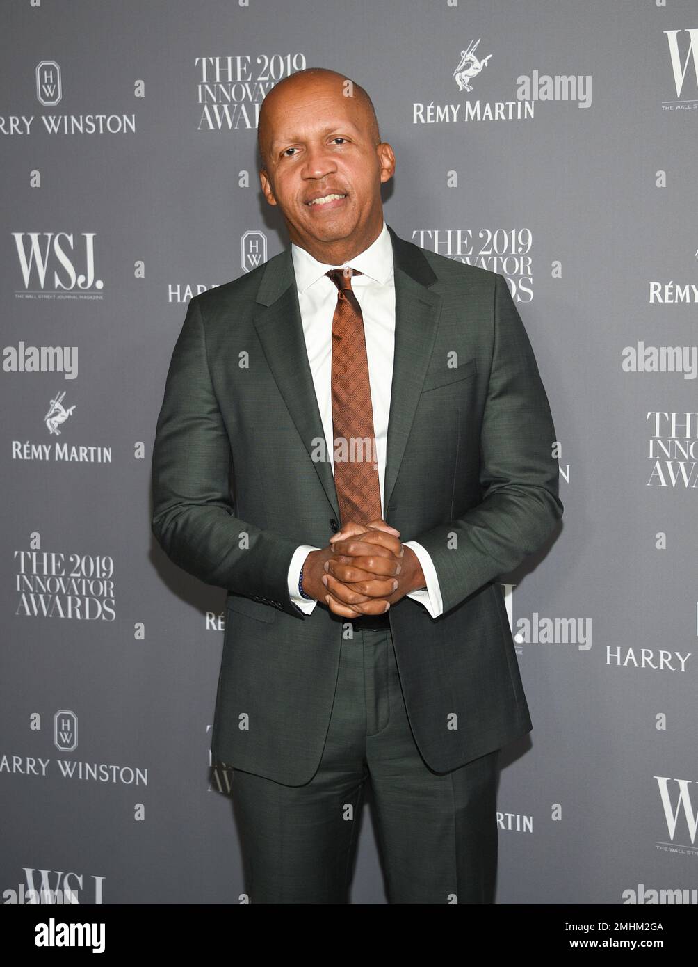 Honoree lawyer Bryan Stevenson attends the WSJ. Magazine 2019 Innovator ...