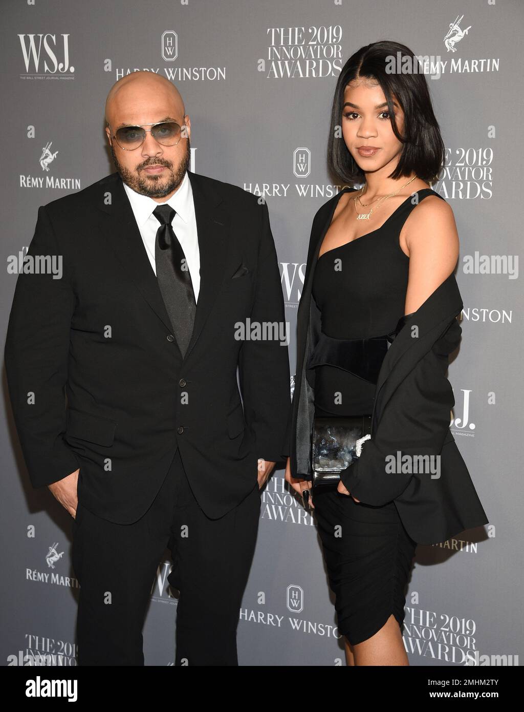Director Hype Williams, left, and daughter Azza Williams attend the WSJ ...