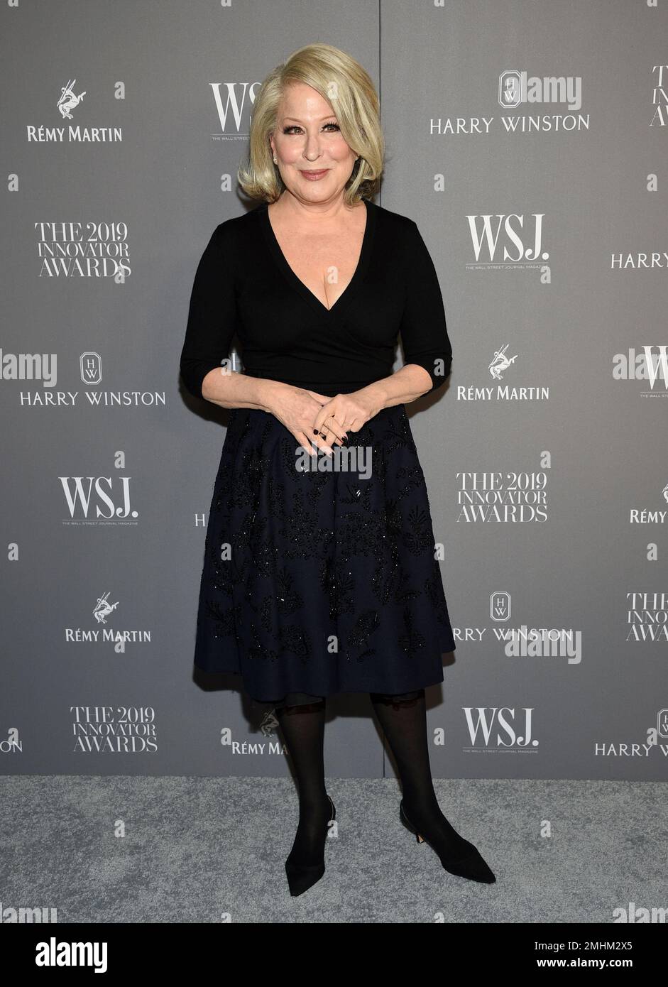 Singer Bette Midler attends the WSJ. Magazine 2019 Innovator Awards at ...