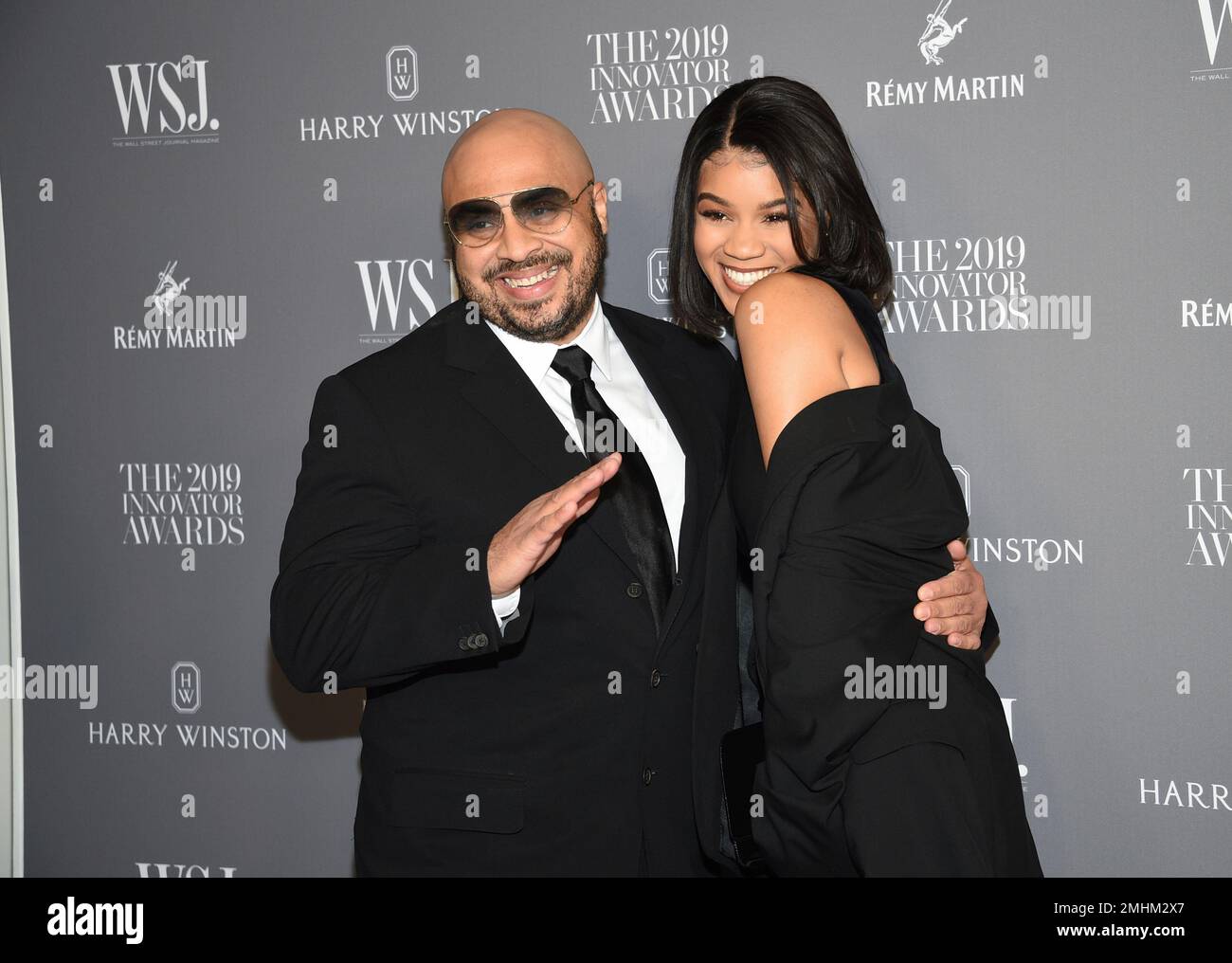 Director Hype Williams, left, and daughter Azza Williams attend the WSJ ...
