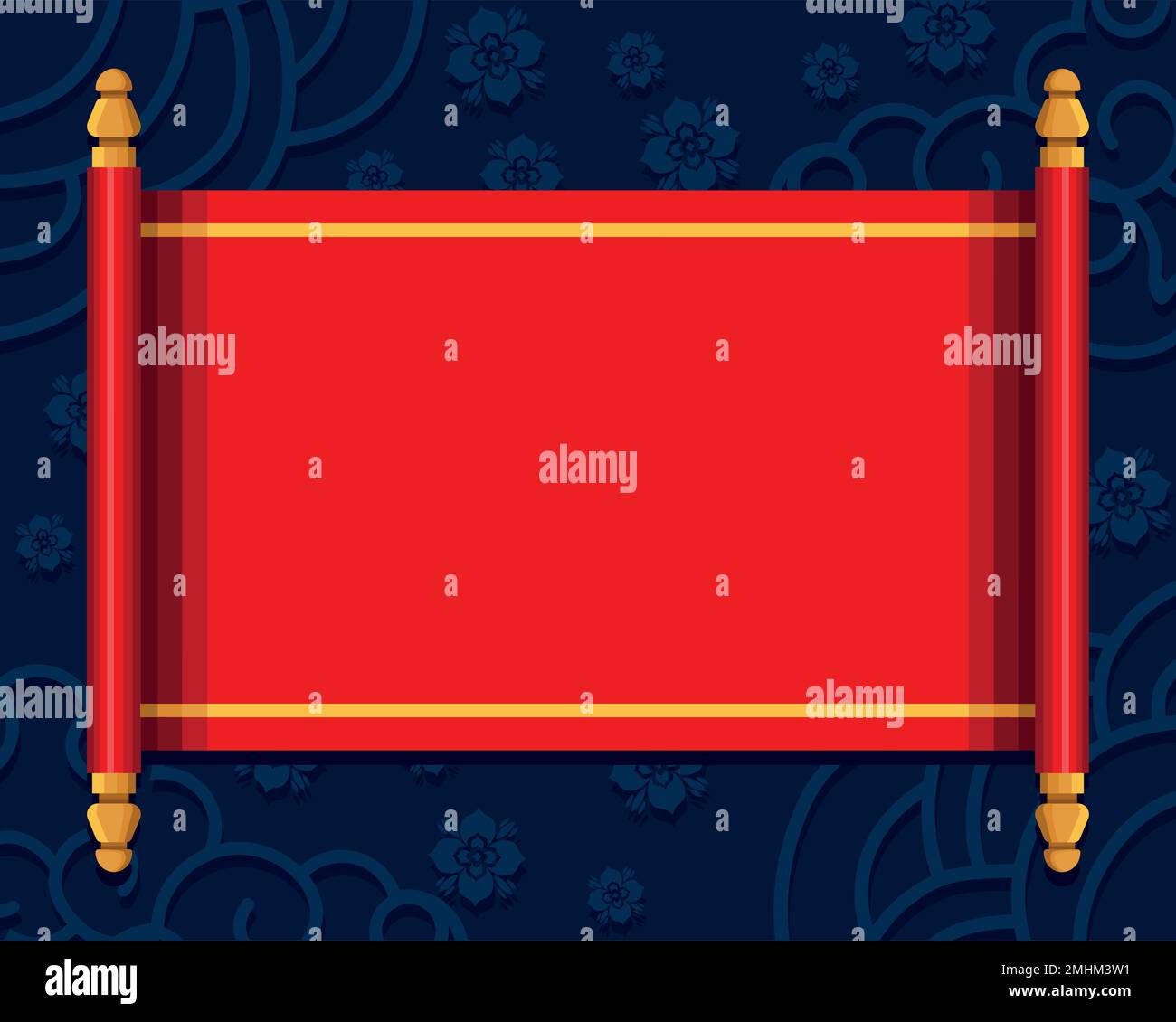 chinese red papyrus Stock Vector Image & Art - Alamy
