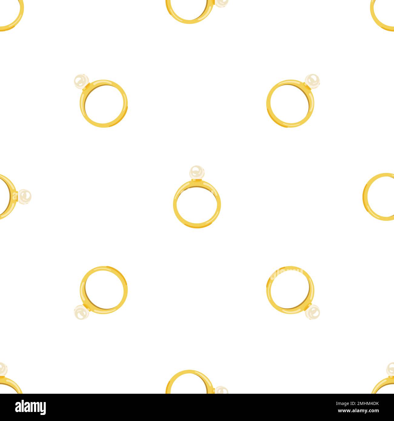 Gold ring pattern seamless vector Stock Vector Image & Art - Alamy