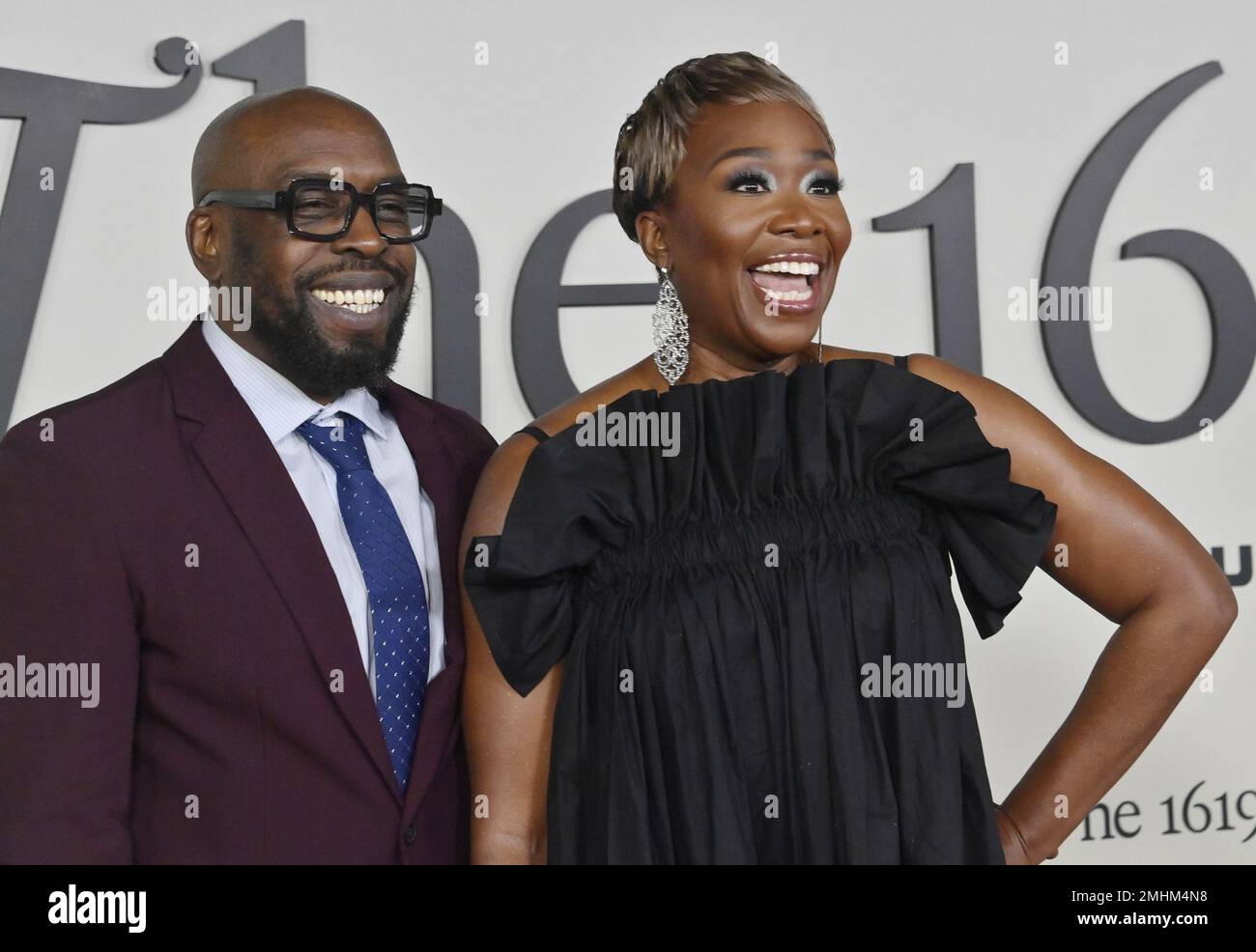 Los Angeles, United States. 26th Jan, 2023. Joy-Ann Reid and Jason Reid ...