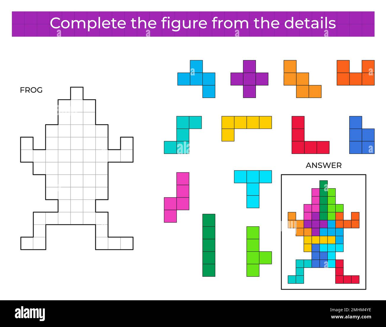 Frog details Stock Vector Images - Alamy