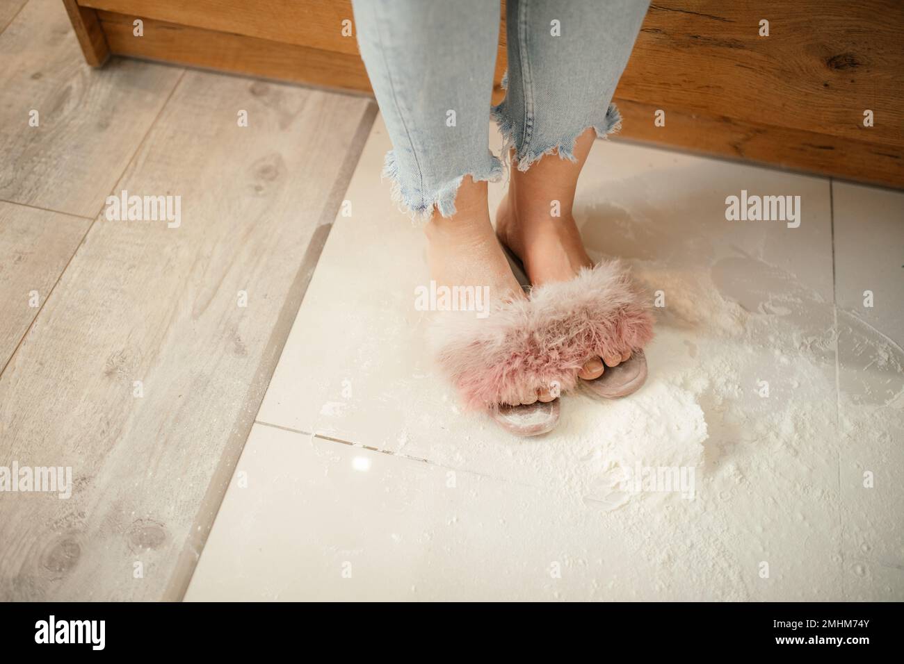 Woman with dirty feet hi-res stock photography and images - Alamy