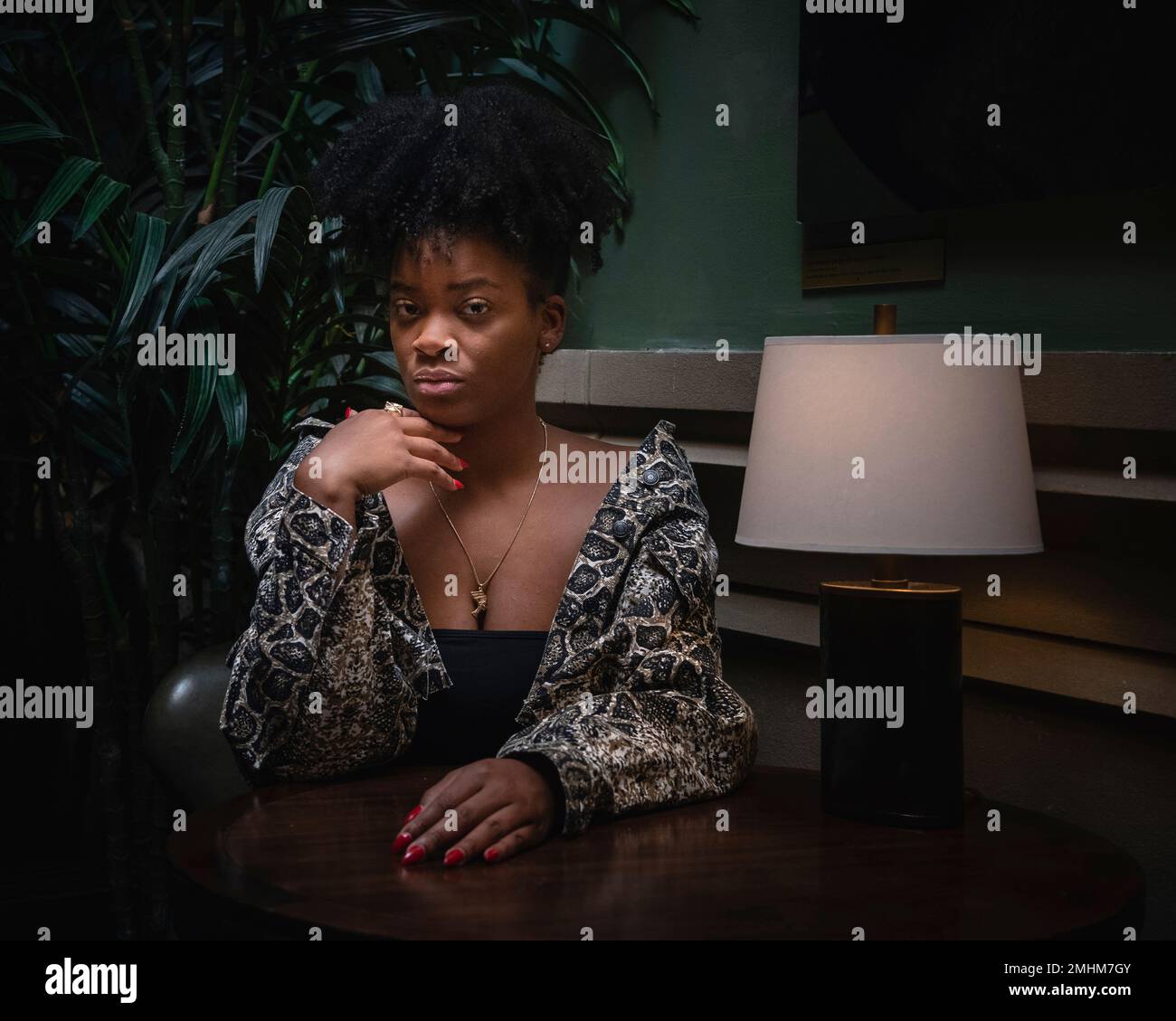 Ari Lennox poses for a portrait at her Manhattan Hotel on Wednesday ...