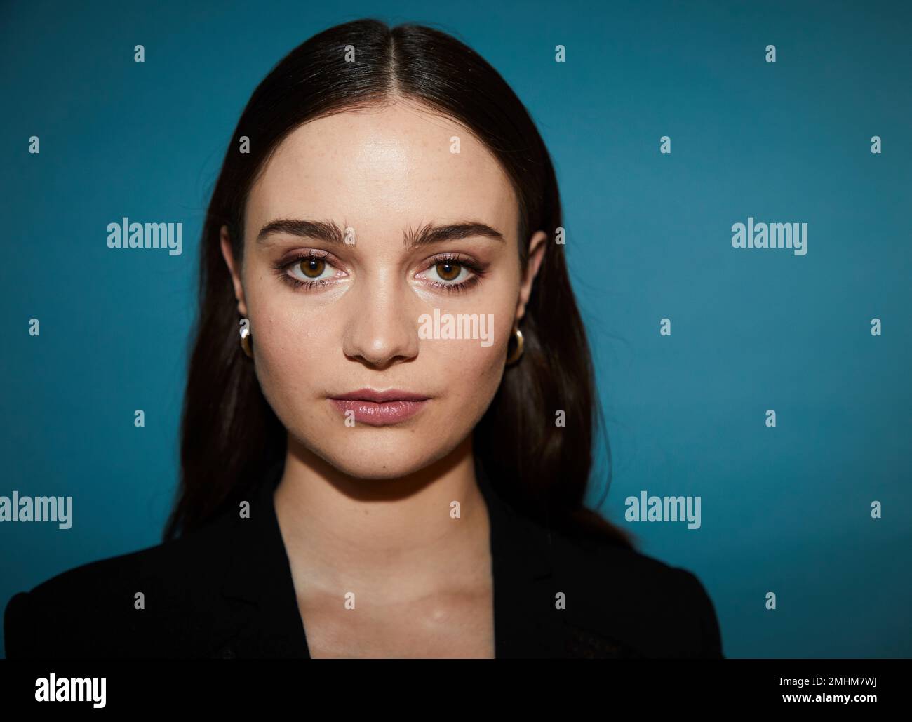 Aisling Franciosi poses for a portrait in New York on Aug. 7, 2019 ...