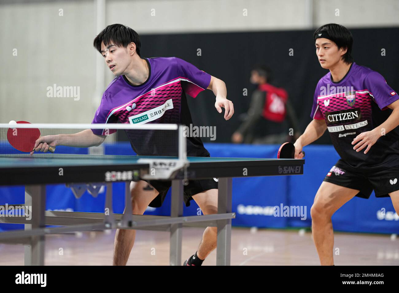 Tokyo, Japan. 27th Jan, 2023. Kohei Sanbe Tonin Ryuzaki Table Tennis ...