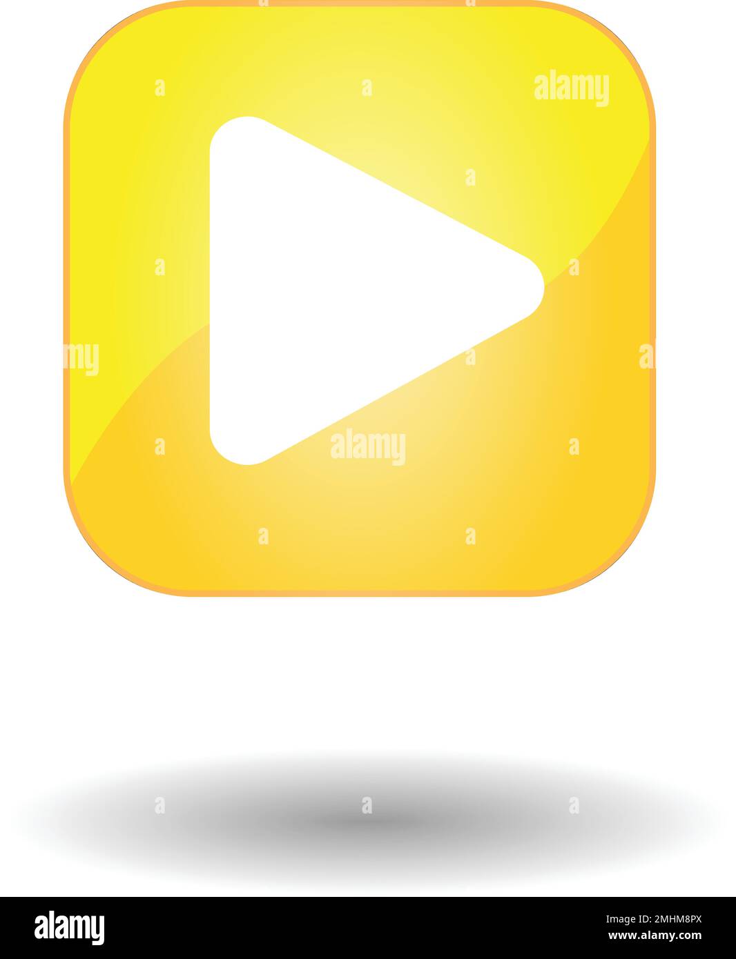 Yellow record player Stock Vector Images - Alamy