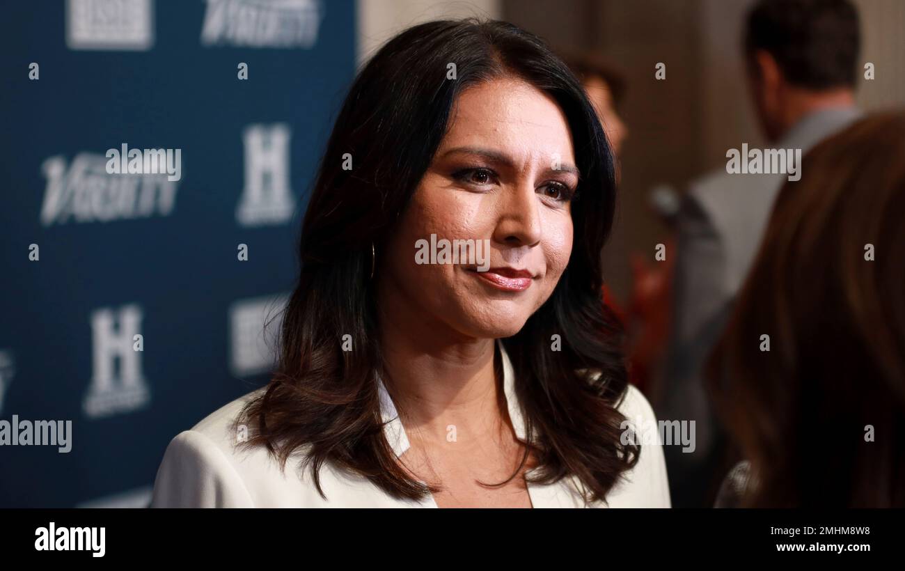 Tulsi Gabbard Attends Varietys Third Annual Salute To Service