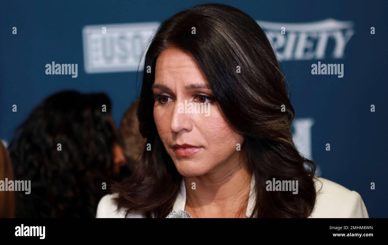 Tulsi Gabbard Attends Varietys Third Annual Salute To Service