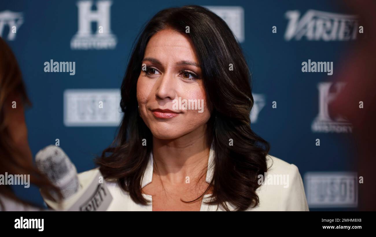 Tulsi Gabbard Attends Varietys Third Annual Salute To Service