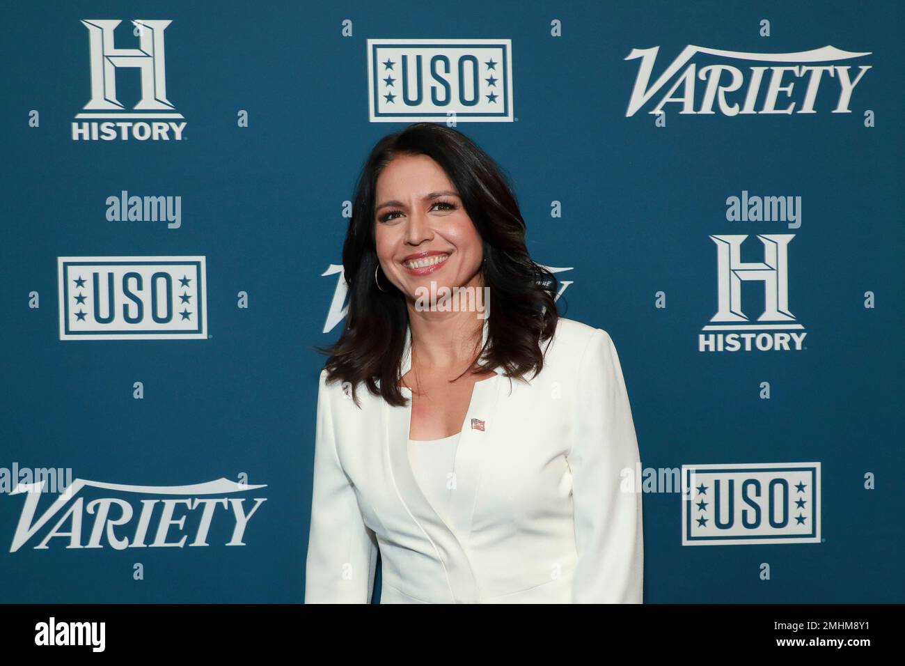 Tulsi Gabbard Attends Varietys Third Annual Salute To Service
