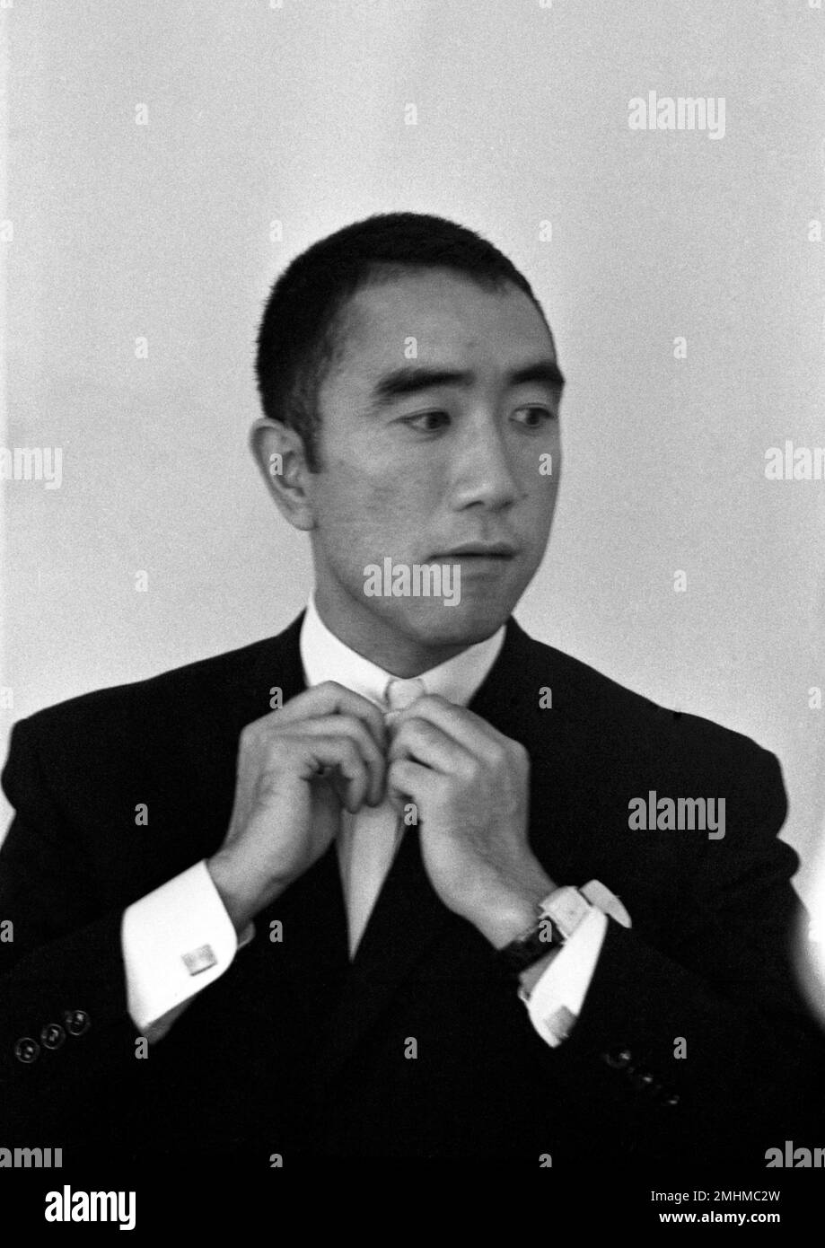 The Japanese writer Yukio Mishima in Paris on Oct. 6, 1965. (AP Photo ...